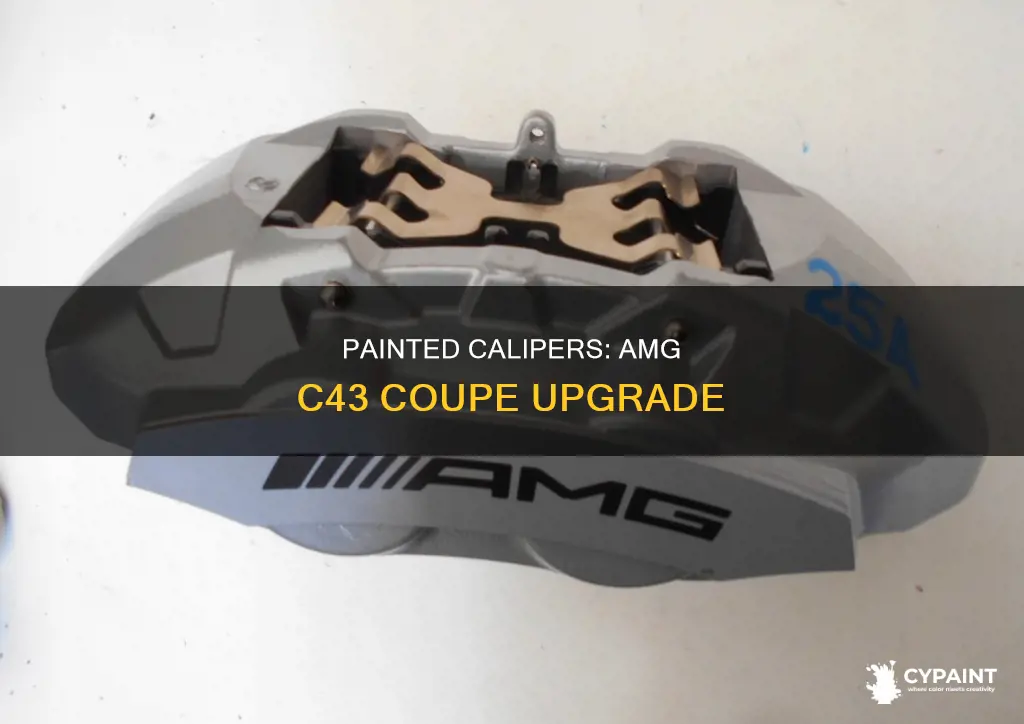 Painted Calipers: Amg C43 Coupe Upgrade | CyPaint