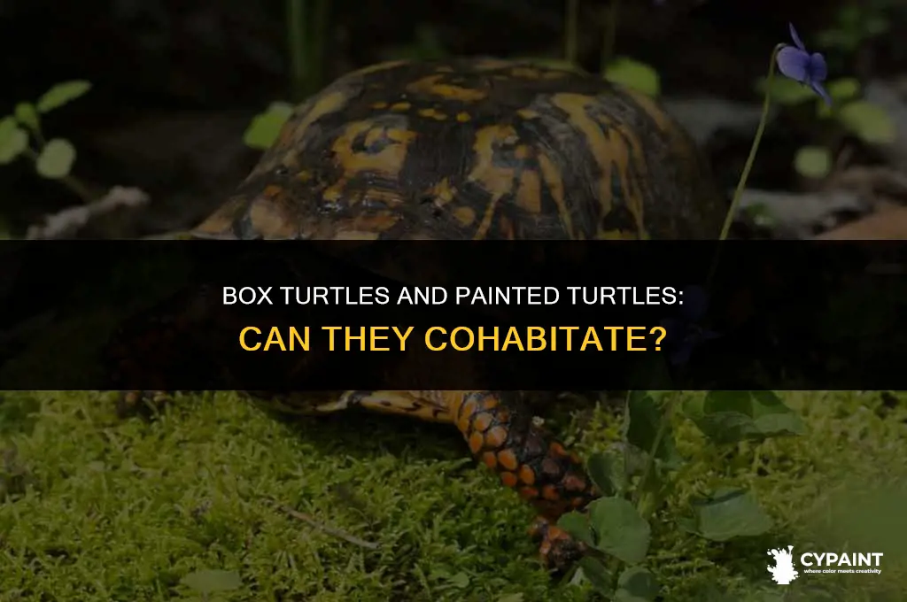 Box Turtles And Painted Turtles: Can They Cohabitate? | CyPaint