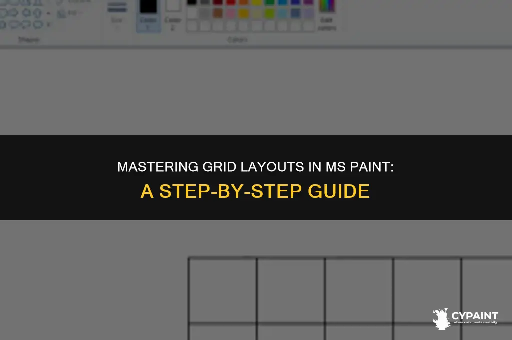Mastering Grid Layouts In Ms Paint: A Step-By-Step Guide | CyPaint