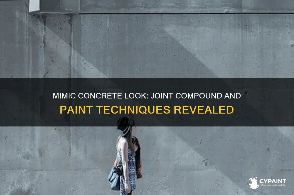 Mimic Concrete Look: Joint Compound And Paint Techniques Revealed | CyPaint