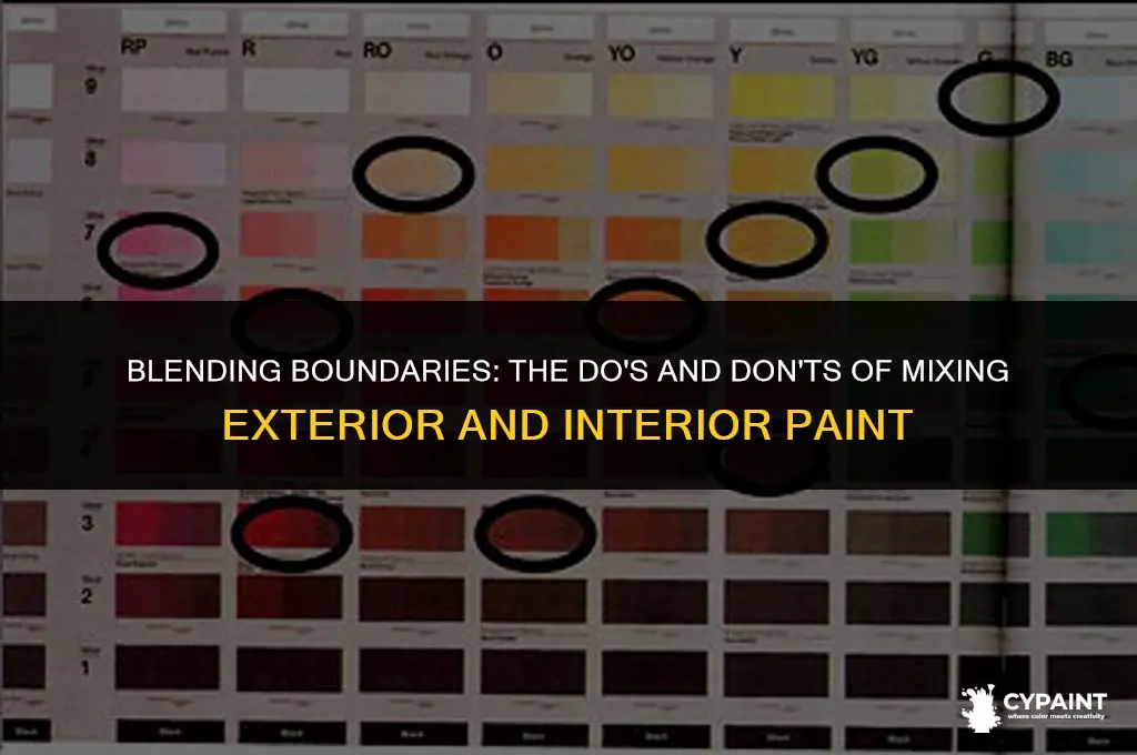 Blending Boundaries: The Do's And Don'ts Of Mixing Exterior And ...