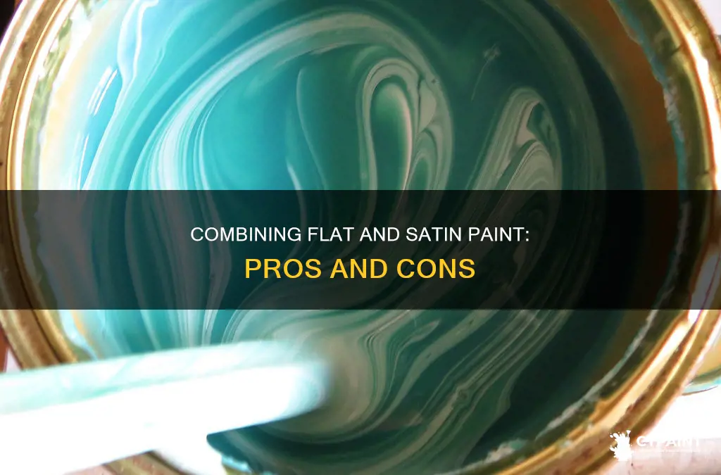 Can You Mix Flat And Satin Paint