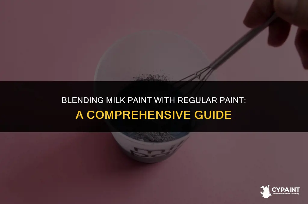 Blending Milk Paint With Regular Paint: A Comprehensive Guide | CyPaint