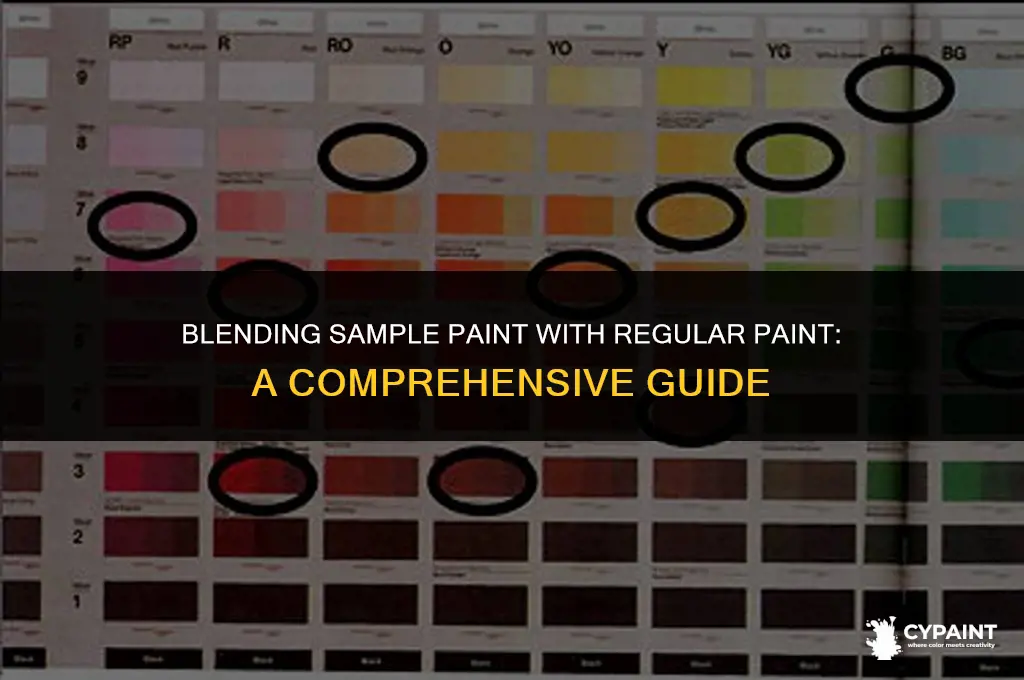 Blending Sample Paint With Regular Paint: A Comprehensive Guide | CyPaint