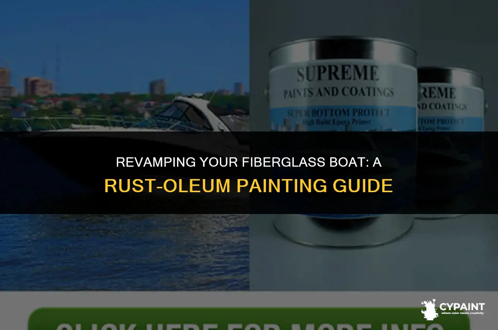 Revamping Your Fiberglass Boat: A Rust-Oleum Painting Guide | CyPaint