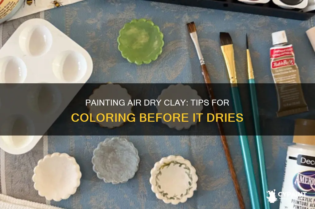 Painting Air Dry Clay: Tips For Coloring Before It Dries | CyPaint