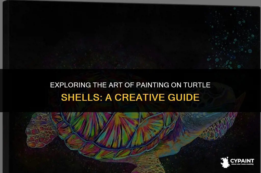 Exploring The Art Of Painting On Turtle Shells: A Creative Guide | CyPaint