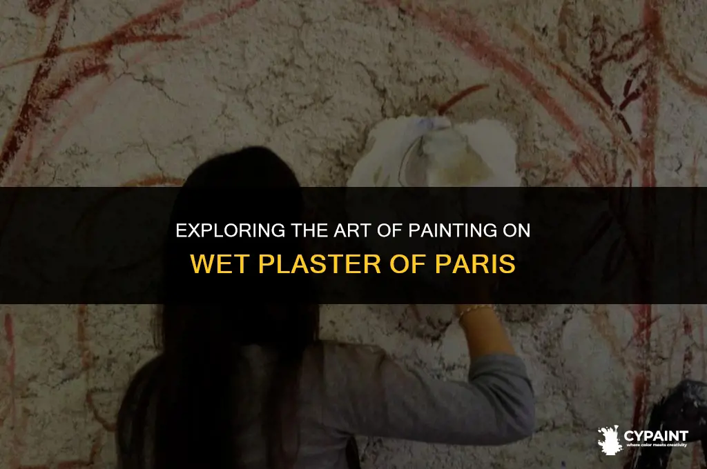 Exploring The Art Of Painting On Wet Plaster Of Paris | CyPaint
