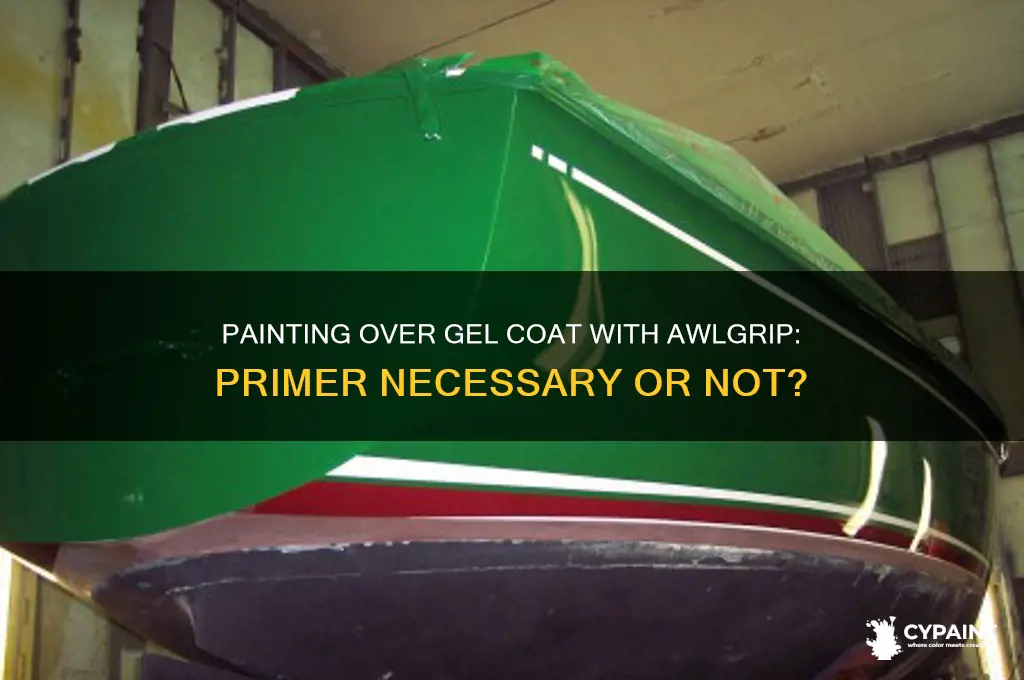Painting Over Gel Coat With Awlgrip: Primer Necessary Or Not? | CyPaint