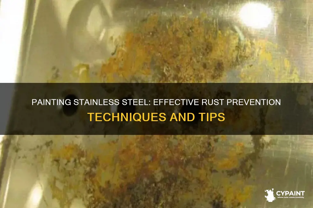 Painting Stainless Steel: Effective Rust Prevention Techniques And Tips ...