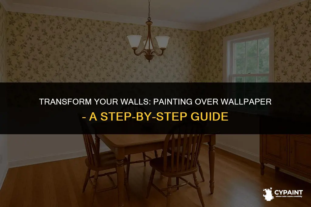 Transform Your Walls: Painting Over Wallpaper - A Step-By-Step Guide ...