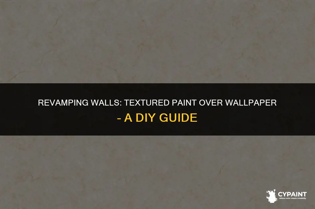 Revamping Walls: Textured Paint Over Wallpaper - A Diy Guide | CyPaint
