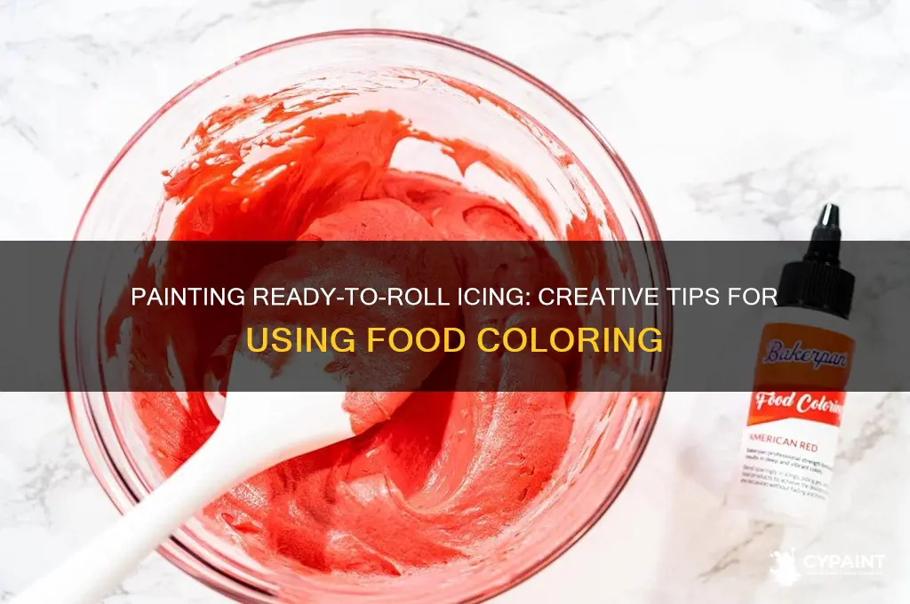 Painting Ready-To-Roll Icing: Creative Tips For Using Food Coloring ...