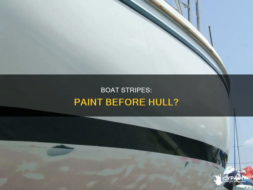 Boat Stripes: Paint Before Hull? | CyPaint