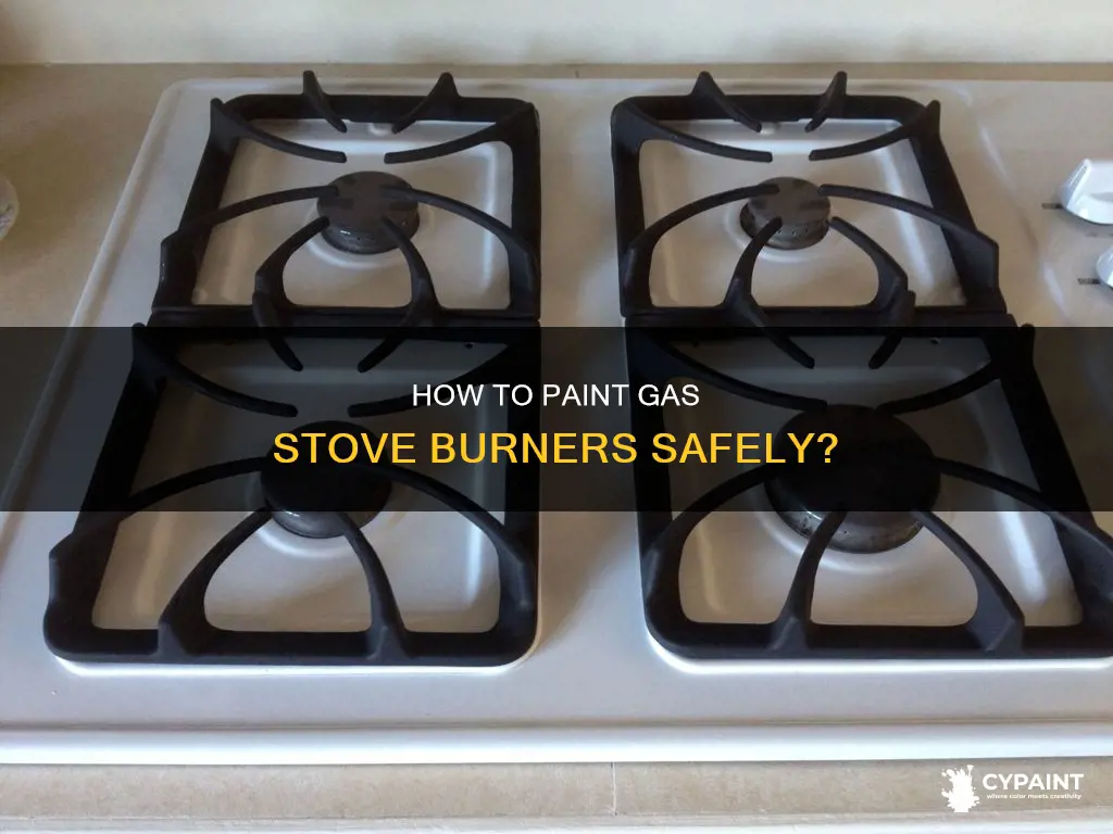 How To Paint Gas Stove Burners Safely? | CyPaint