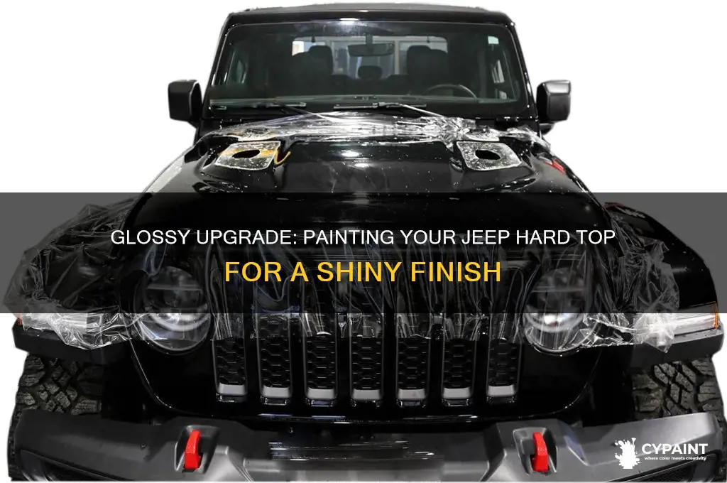 Glossy Upgrade: Painting Your Jeep Hard Top For A Shiny Finish | CyPaint