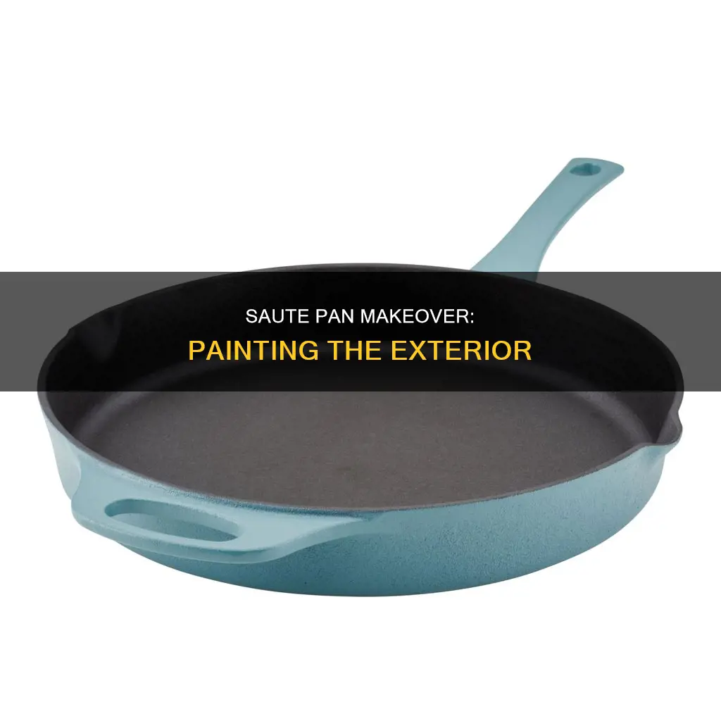 Saute Pan Makeover: Painting The Exterior | CyPaint