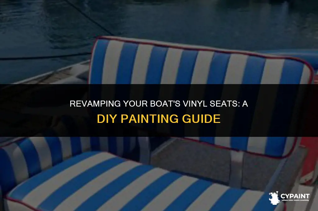 Revamping Your Boat's Vinyl Seats: A Diy Painting Guide | CyPaint