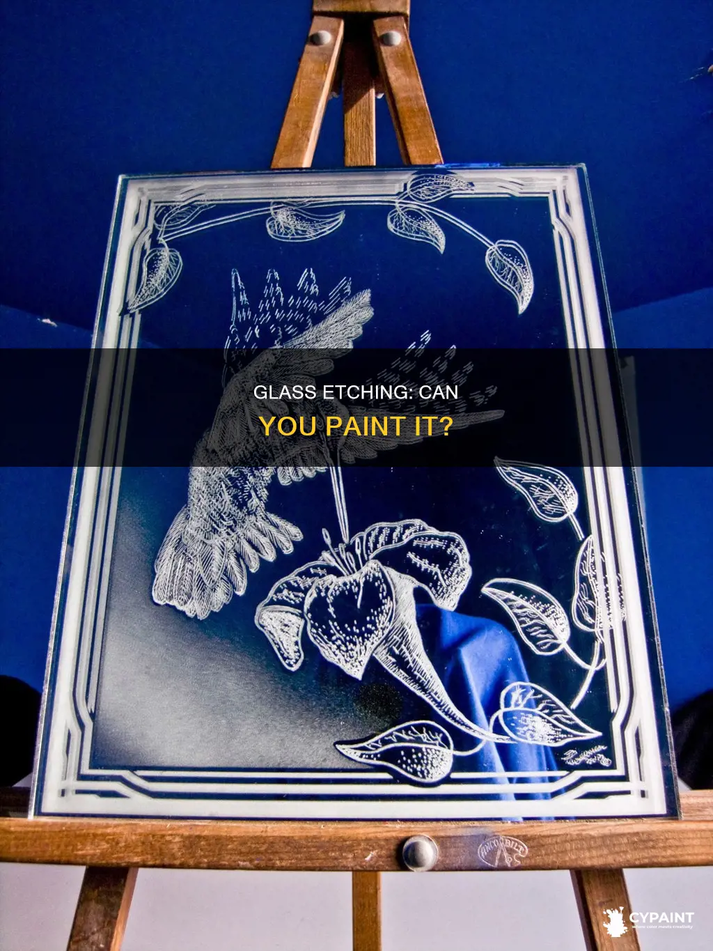Glass Etching: Can You Paint It? | CyPaint