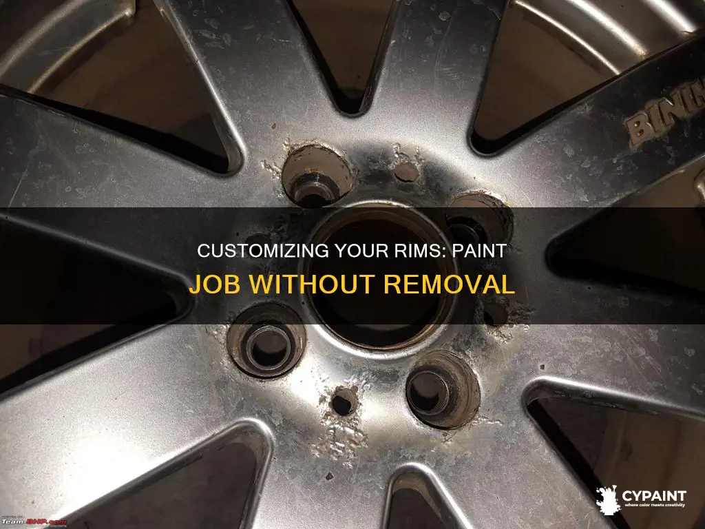 Customizing Your Rims: Paint Job Without Removal | CyPaint