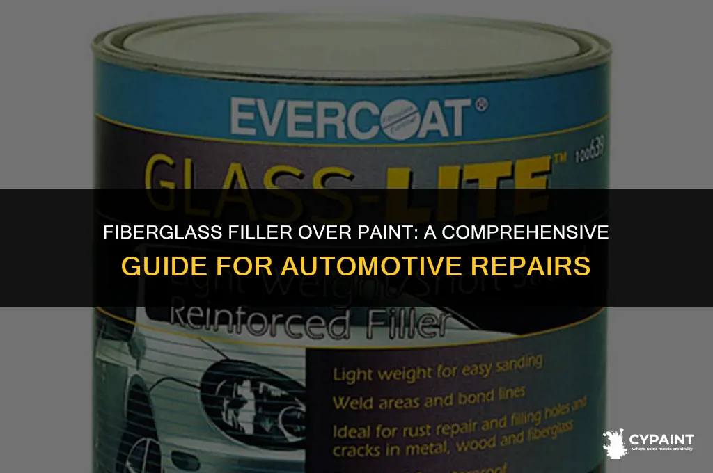 Fiberglass Filler Over Paint: A Comprehensive Guide For Automotive ...