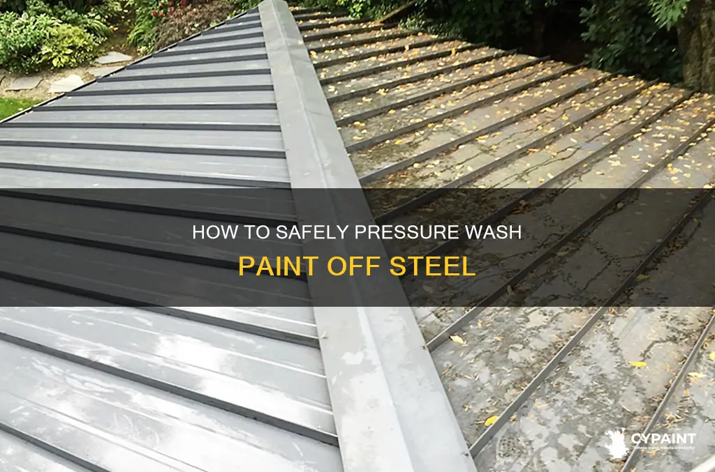 How To Safely Pressure Wash Paint Off Steel | CyPaint