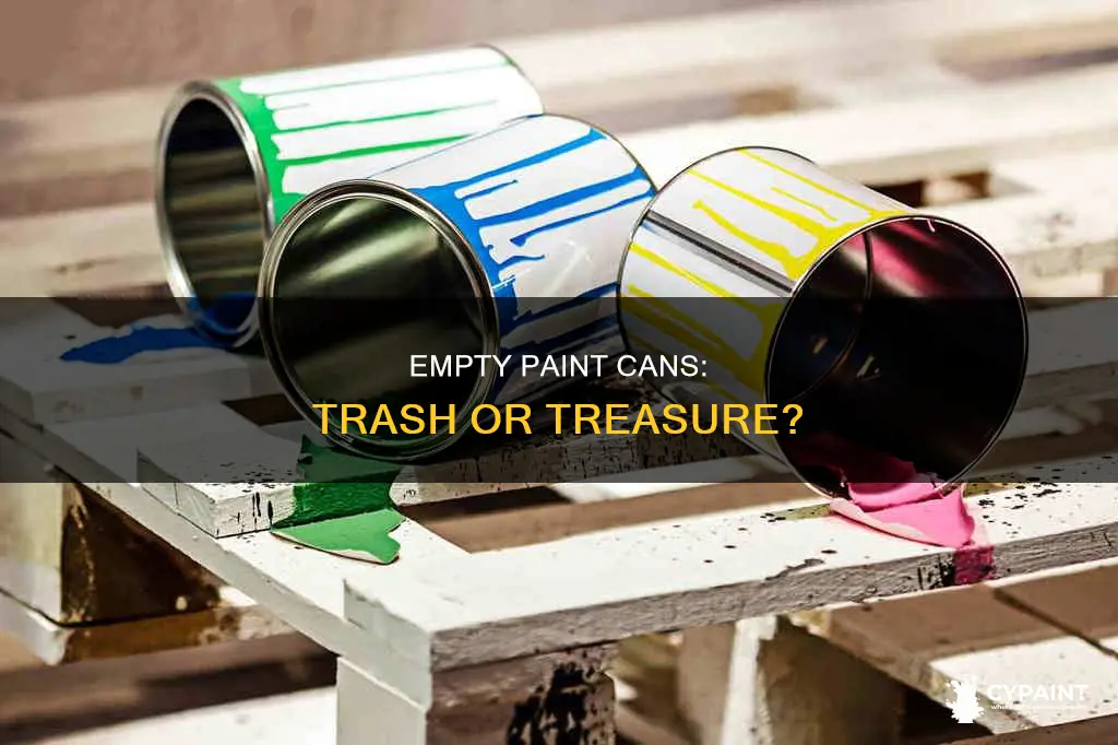 Empty Paint Cans: Trash Or Treasure? | CyPaint