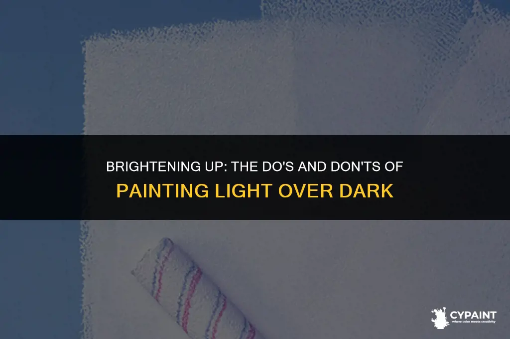 Brightening Up: The Do's And Don'ts Of Painting Light Over Dark | CyPaint