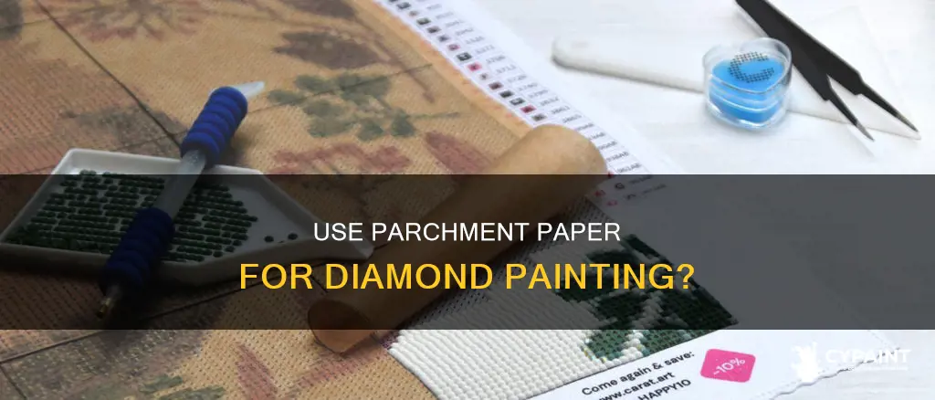 Use Parchment Paper For Diamond Painting? | CyPaint