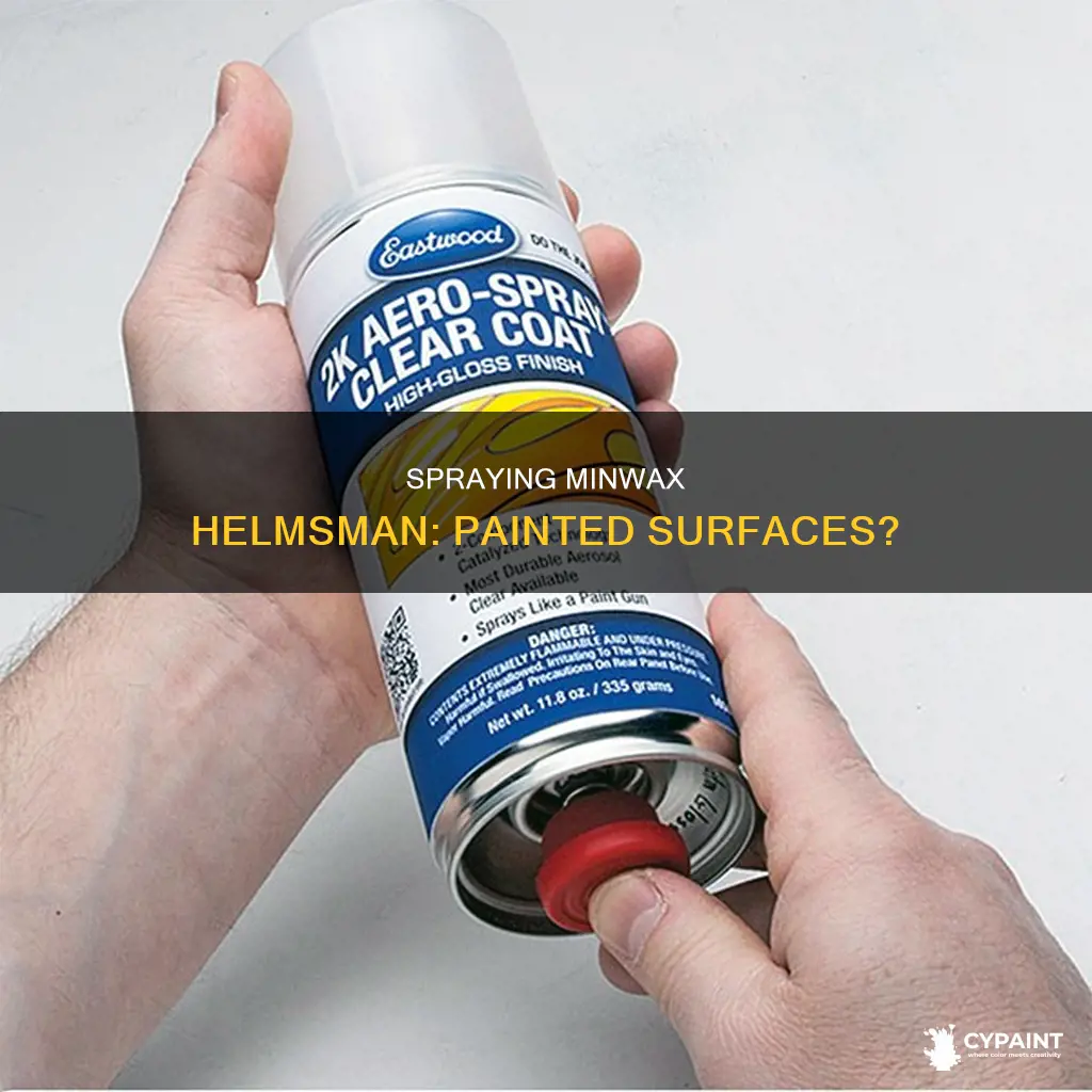 Spraying Minwax Helmsman: Painted Surfaces? | CyPaint