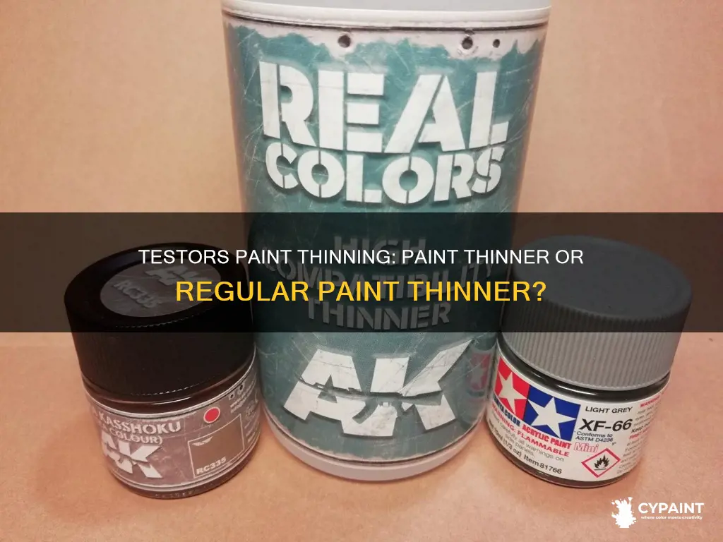 Testors Paint Thinning: Paint Thinner Or Regular Paint Thinner? | CyPaint