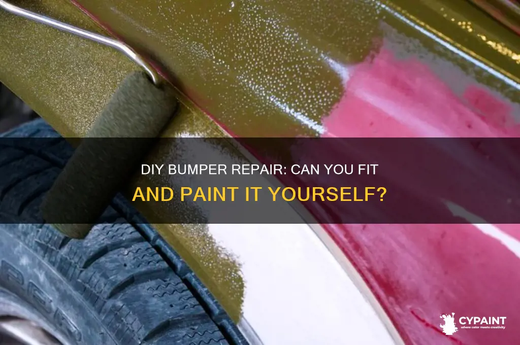 Diy Bumper Repair: Can You Fit And Paint It Yourself? | CyPaint
