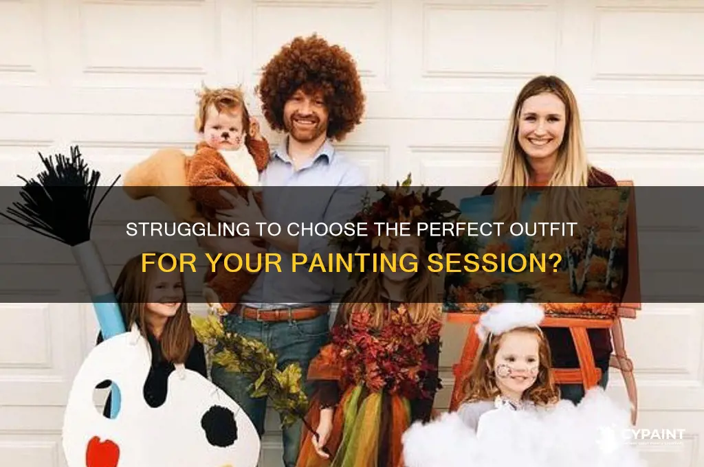 Struggling To Choose The Perfect Outfit For Your Painting Session ...