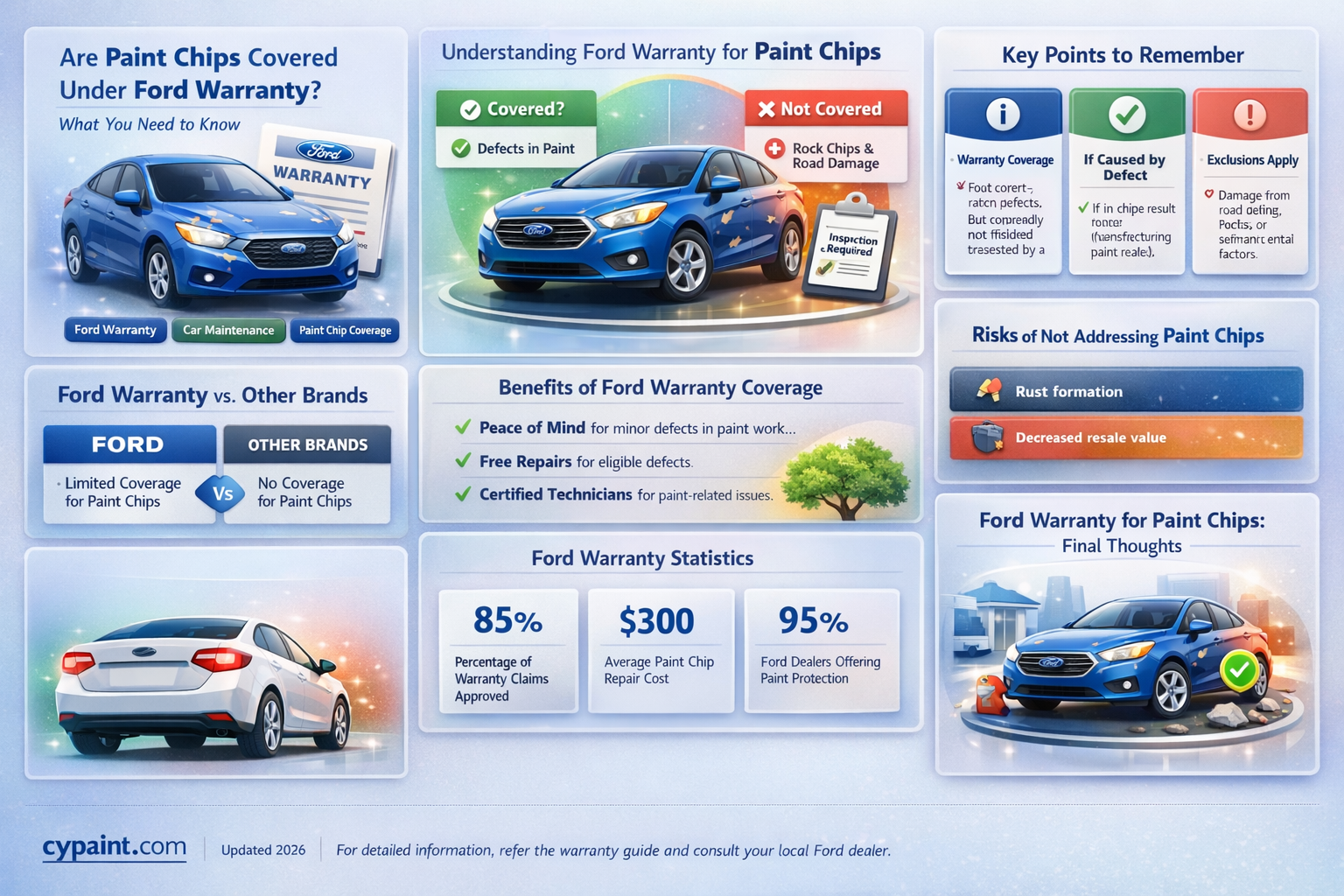 Are Paint Chips Covered Under Ford Warranty? What You Need To Know ...