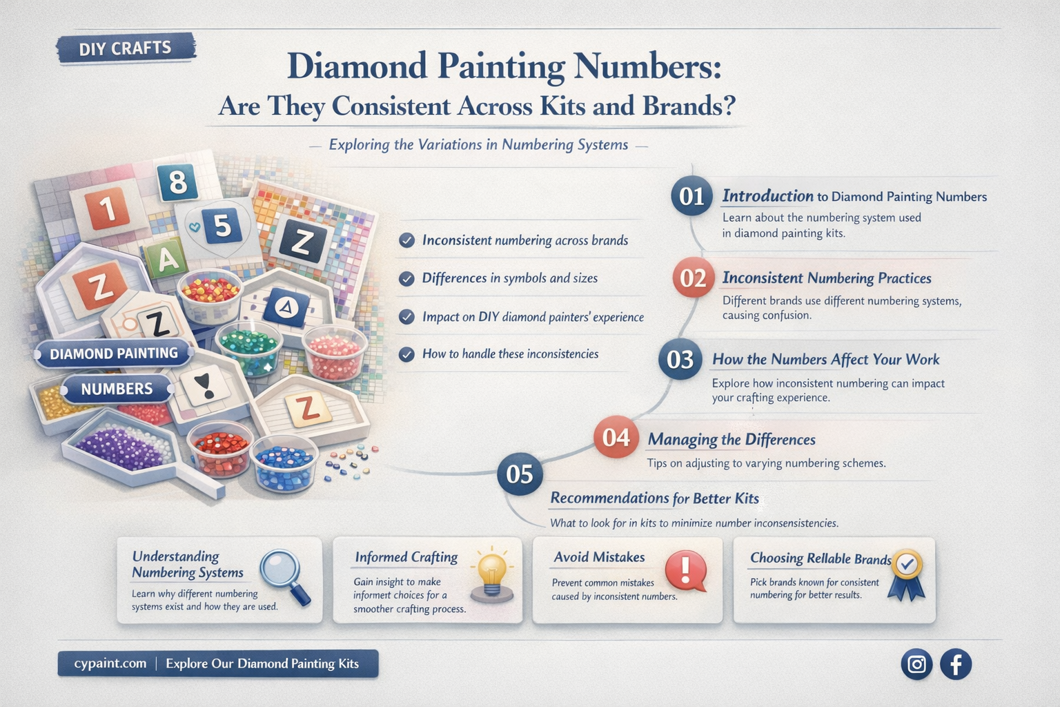 Diamond Painting Numbers: Are They Consistent Across Kits And Brands ...