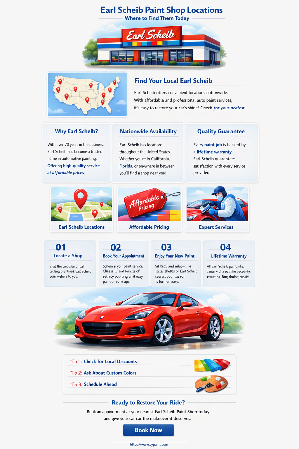 Earl Scheib Paint Shop Locations: Where To Find Them Today | CyPaint