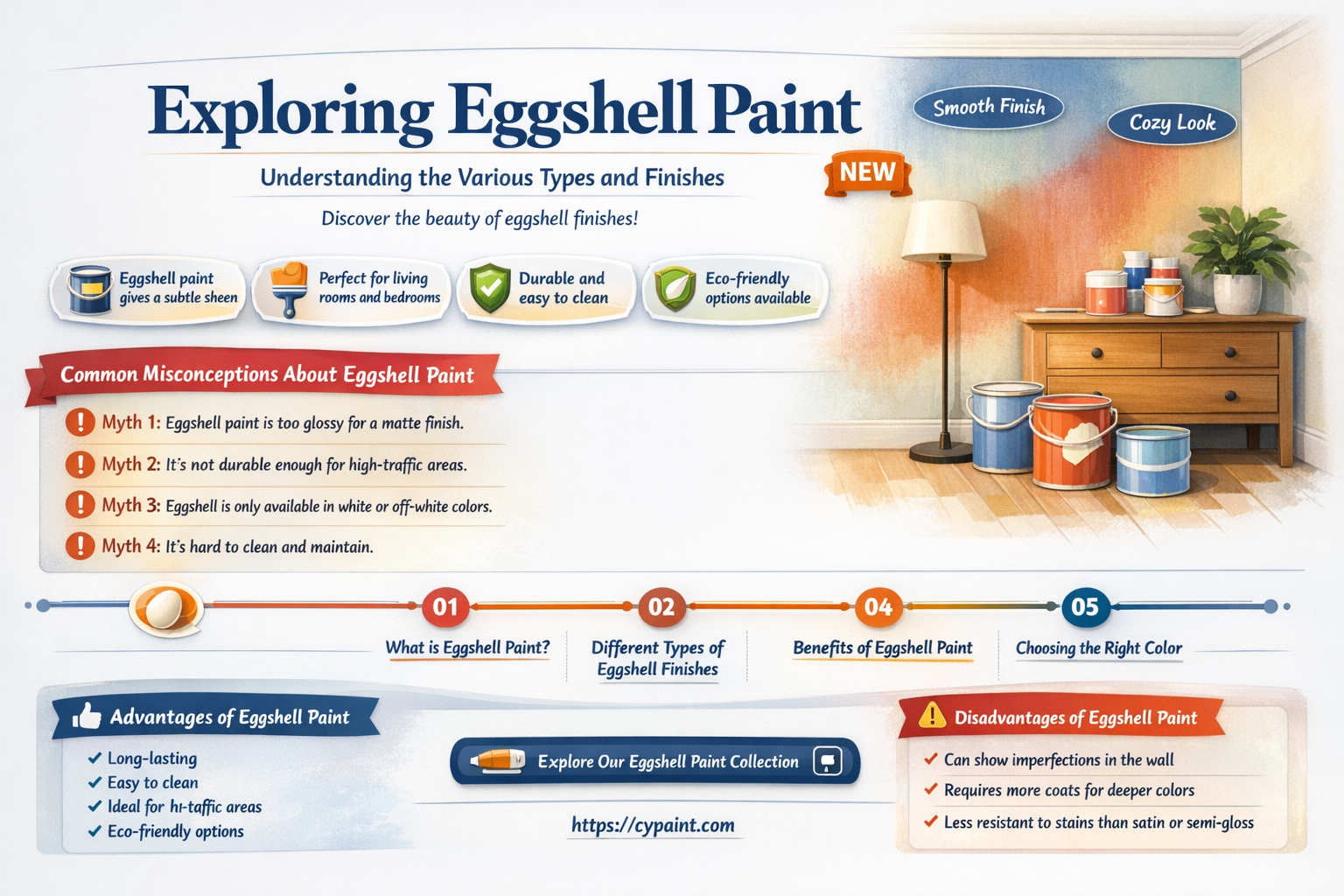 Exploring Eggshell Paint: Understanding The Various Types And Finishes ...