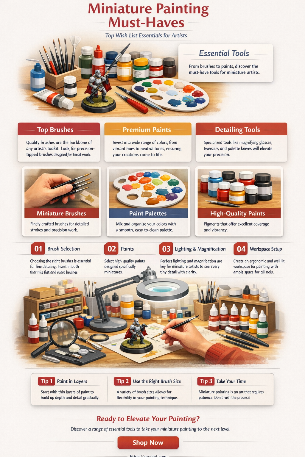 Miniature Painting Must-Haves: Top Wish List Essentials For Artists ...