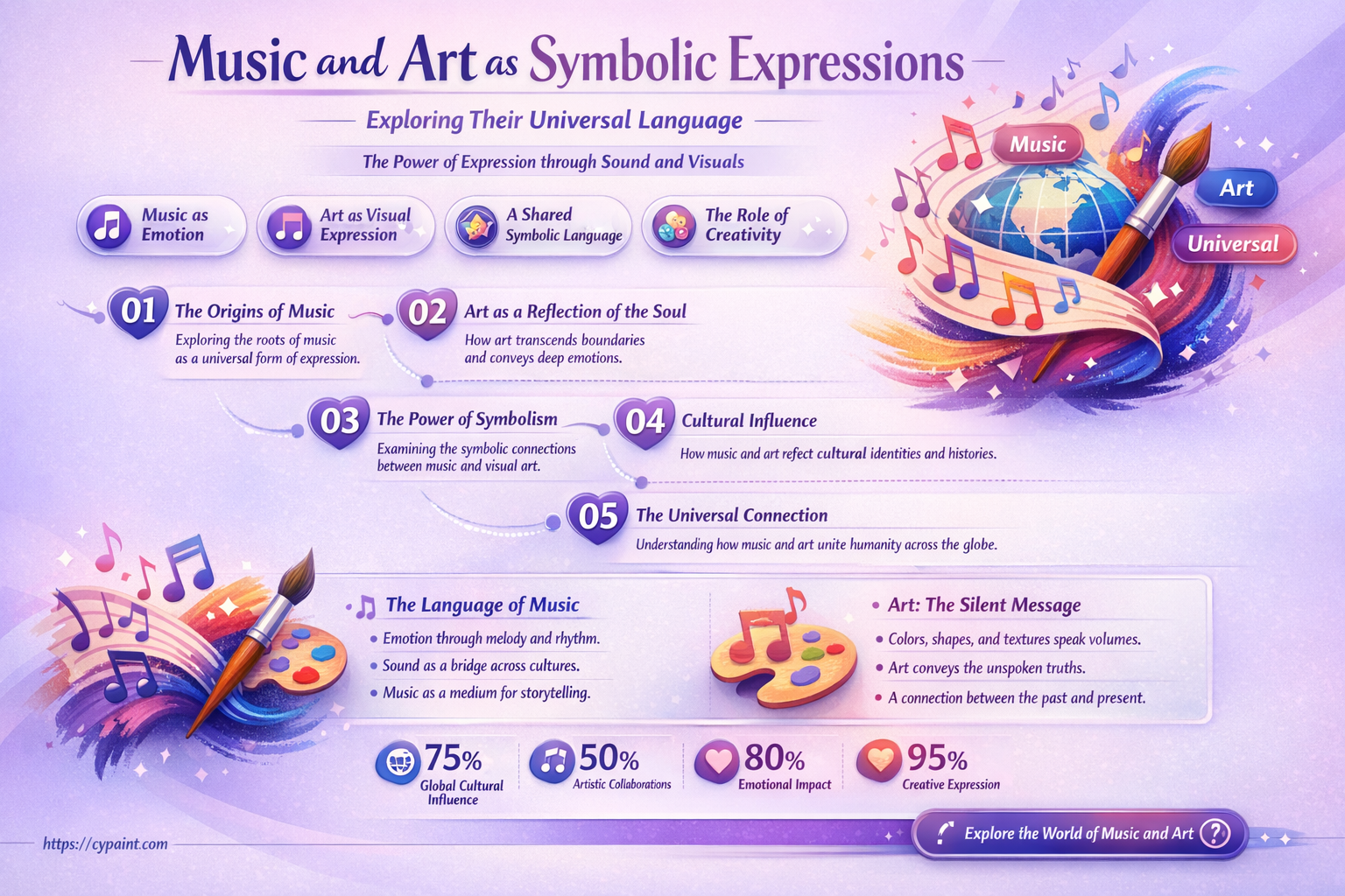 Music And Art As Symbolic Expressions: Exploring Their Universal ...