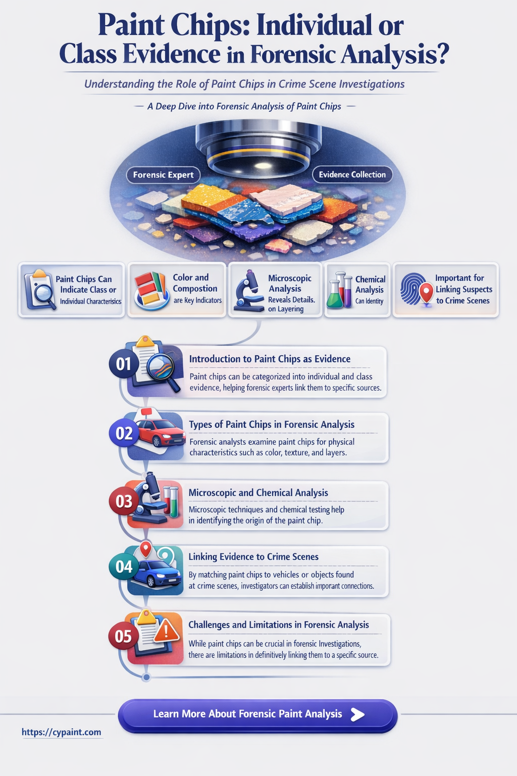 Paint Chips: Individual Or Class Evidence In Forensic Analysis? | CyPaint