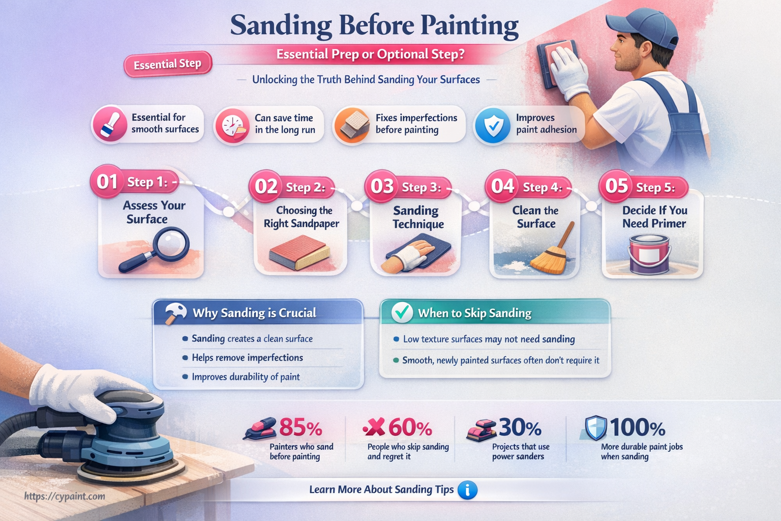 Sanding Before Painting: Essential Prep Or Optional Step? | CyPaint