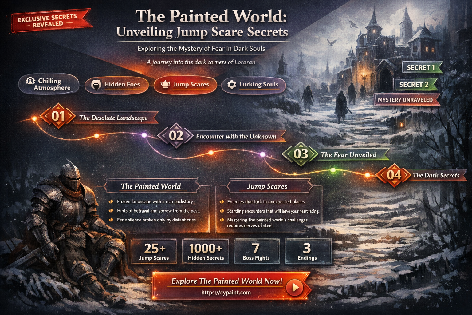 The Painted World: Unveiling Jump Scare Secrets In Dark Souls | CyPaint