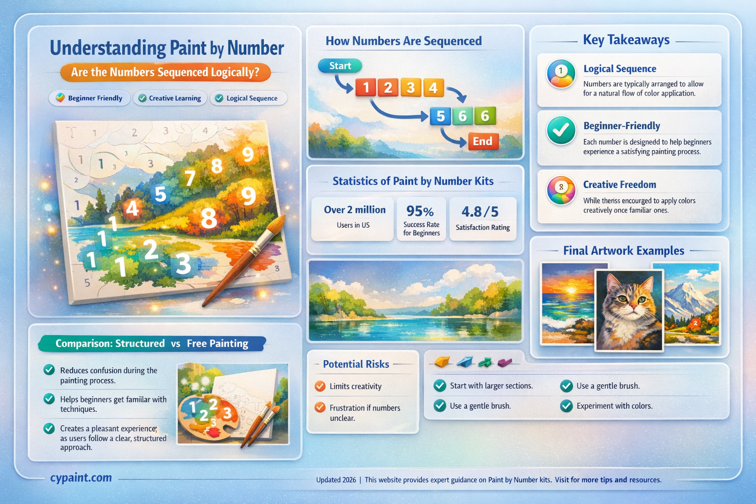 Understanding Paint By Number: Are The Numbers Sequenced Logically ...