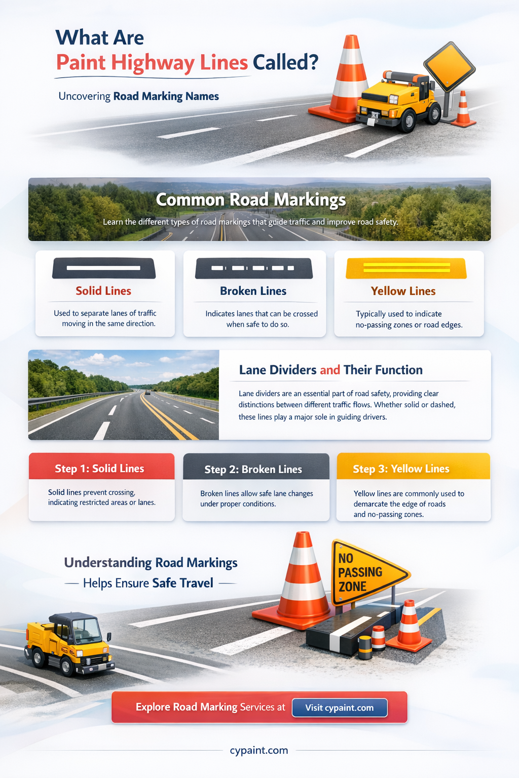 What Are Paint Highway Lines Called? Uncovering Road Marking Names ...