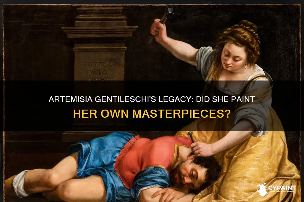 Artemisia Gentileschi's Legacy: Did She Paint Her Own Masterpieces ...