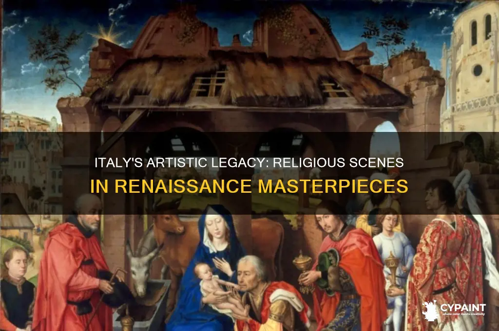 Italy's Artistic Legacy: Religious Scenes In Renaissance Masterpieces ...
