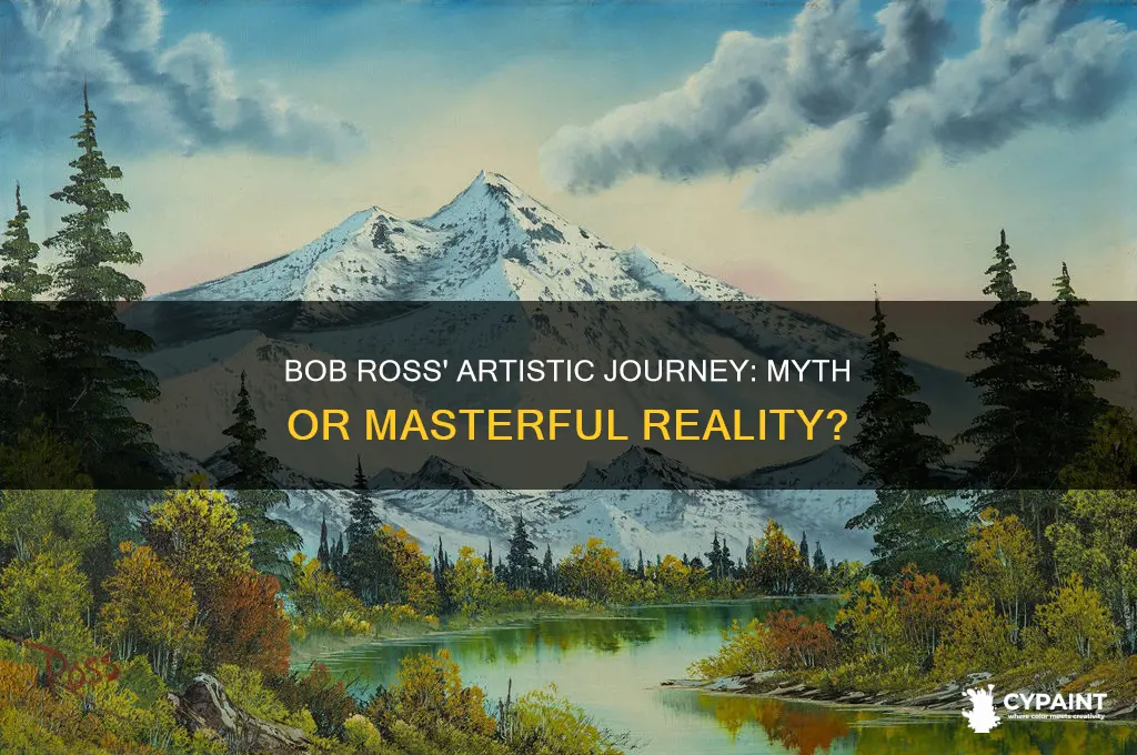 Bob Ross' Artistic Journey: Myth Or Masterful Reality? | CyPaint