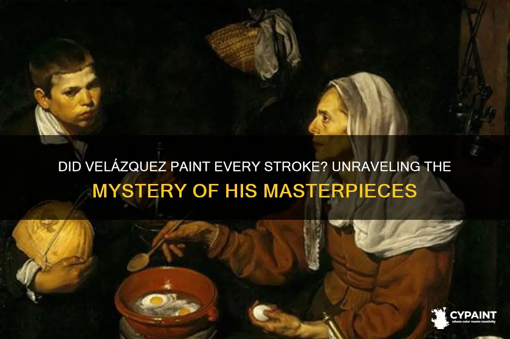 Did Velázquez Paint Every Stroke? Unraveling The Mystery Of His ...