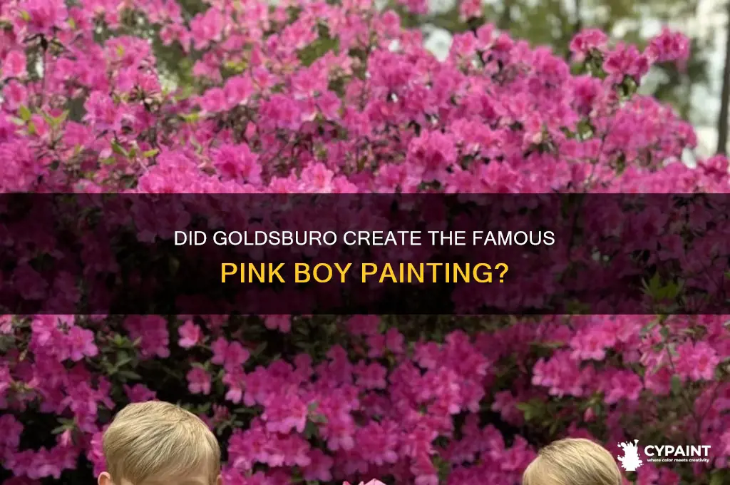 Did Goldsburo Create The Famous Pink Boy Painting? | CyPaint