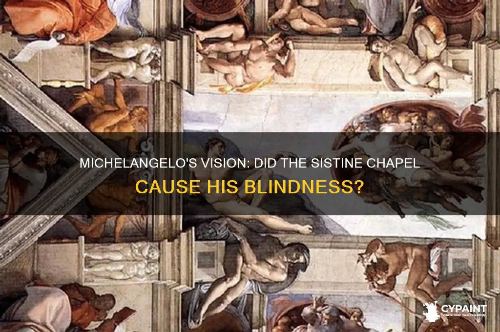 Michelangelo's Vision: Did The Sistine Chapel Cause His Blindness ...